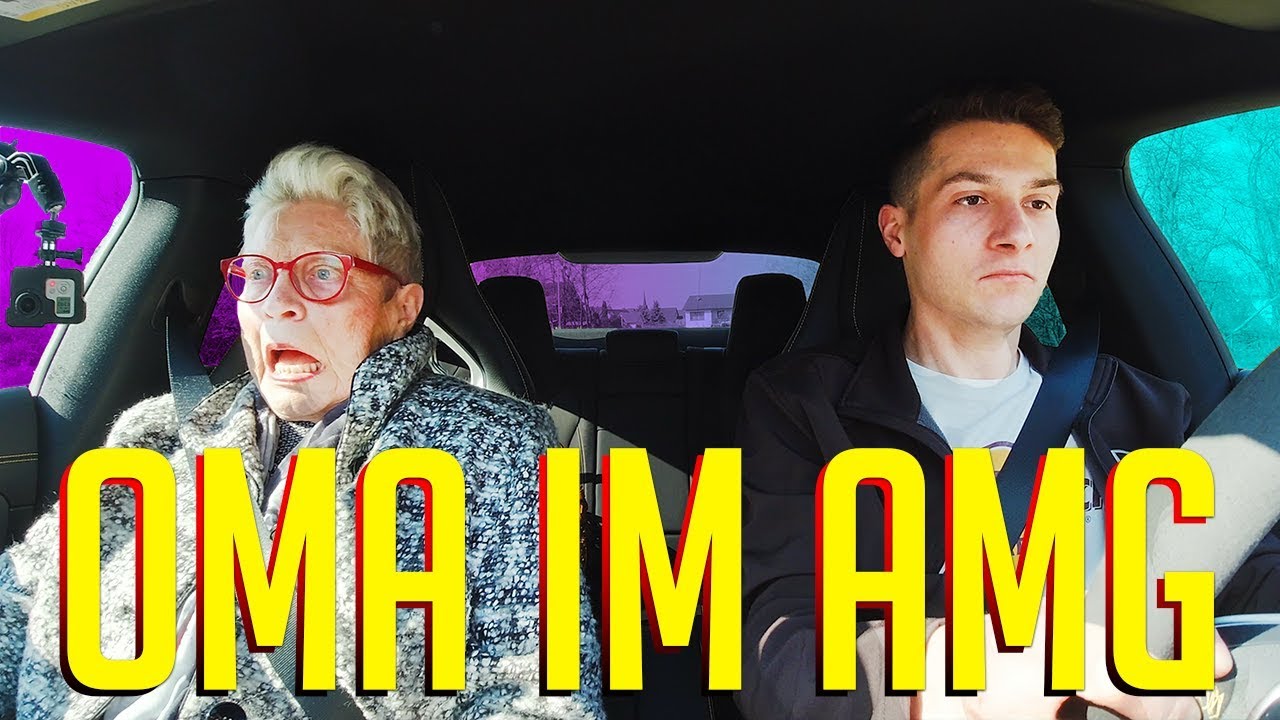LAUNCH CONTROL mit meiner Oma im AMG | RB Engineering - YouTube