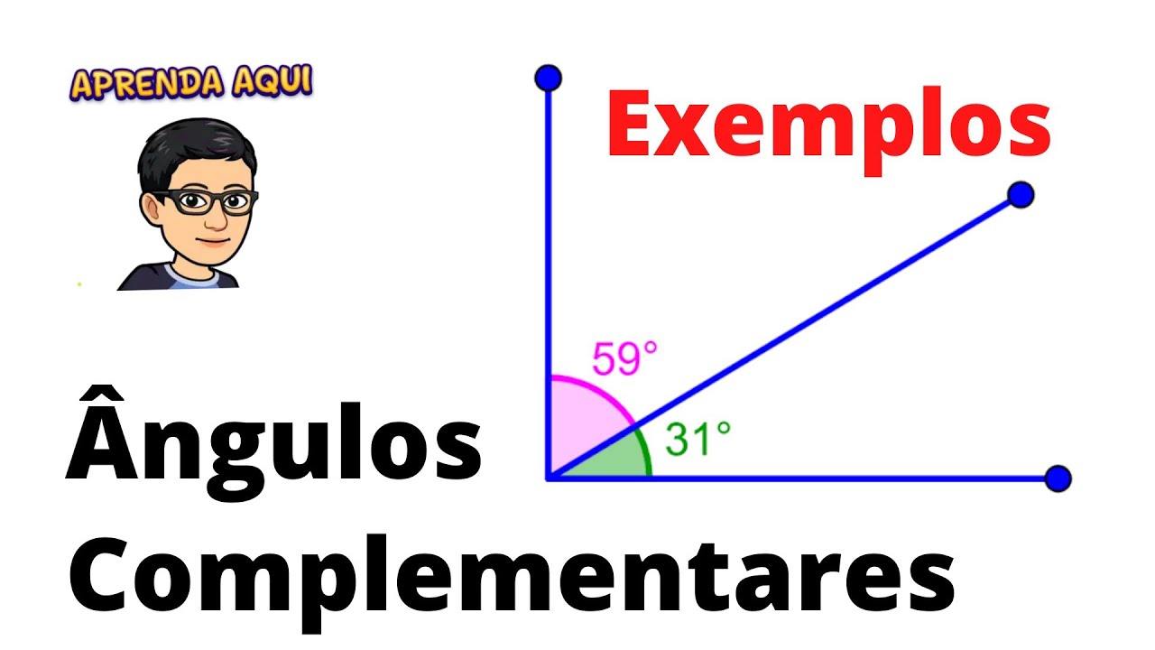 Ângulos Complementares: Exemplos - YouTube