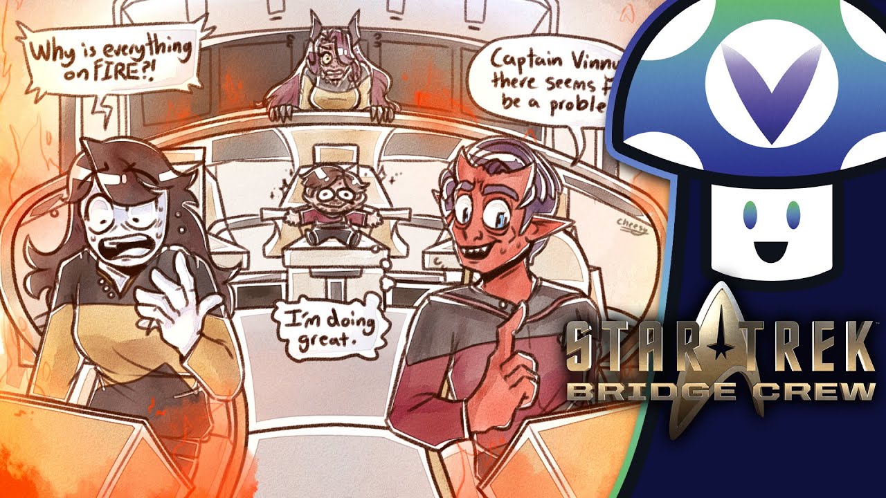 [Vinesauce] Vinny, Ross, Giwi & Jaiden - Star Trek: Bridge Crew - YouTube
