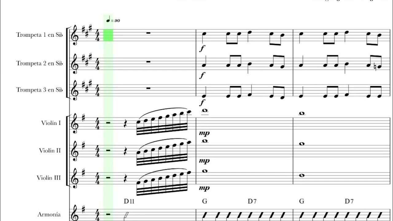 Gema - arreglo para mariachi score - YouTube