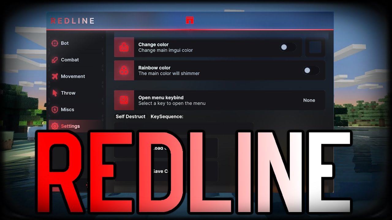 Download: Redline Client FREE Minecraft Bedrock Edition 1.21.50 - YouTube