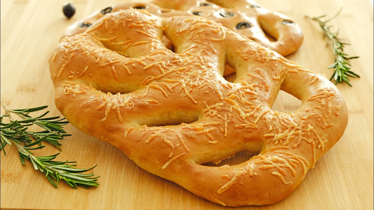 🥖🥖Effortless French Fougasse Bread: No-Knead, No-Roll, No-Sugar Healthy ...
