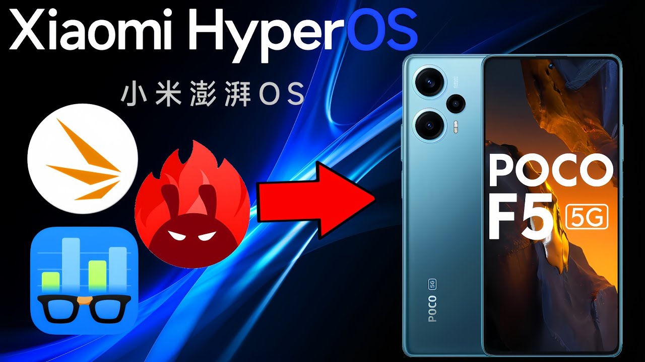 HyperOS MELHOROU o DESEMPENHO do POCO F5? Teste no ANTUTU,3Dmark e ...