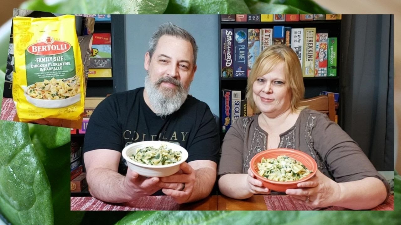 FROZEN BERTOLLI DINNER REVIEW | BERTOLLI CHICKEN FLORENTINE FARFALLE ...