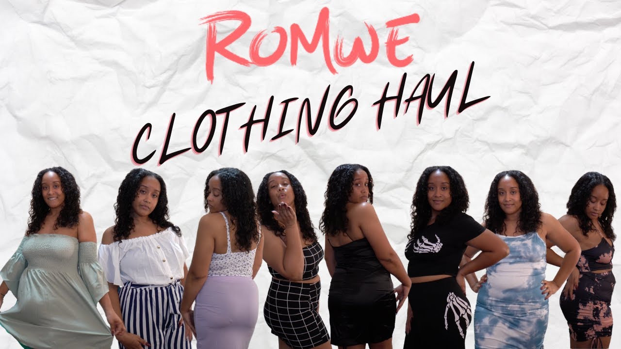 MASSIVE Romwe Haul 2021! | Try On Haul and Review - YouTube