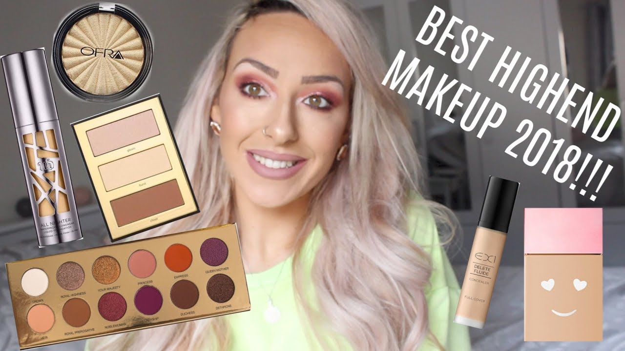 THE BEST HIGH END MAKEUP OF 2018!! - YouTube