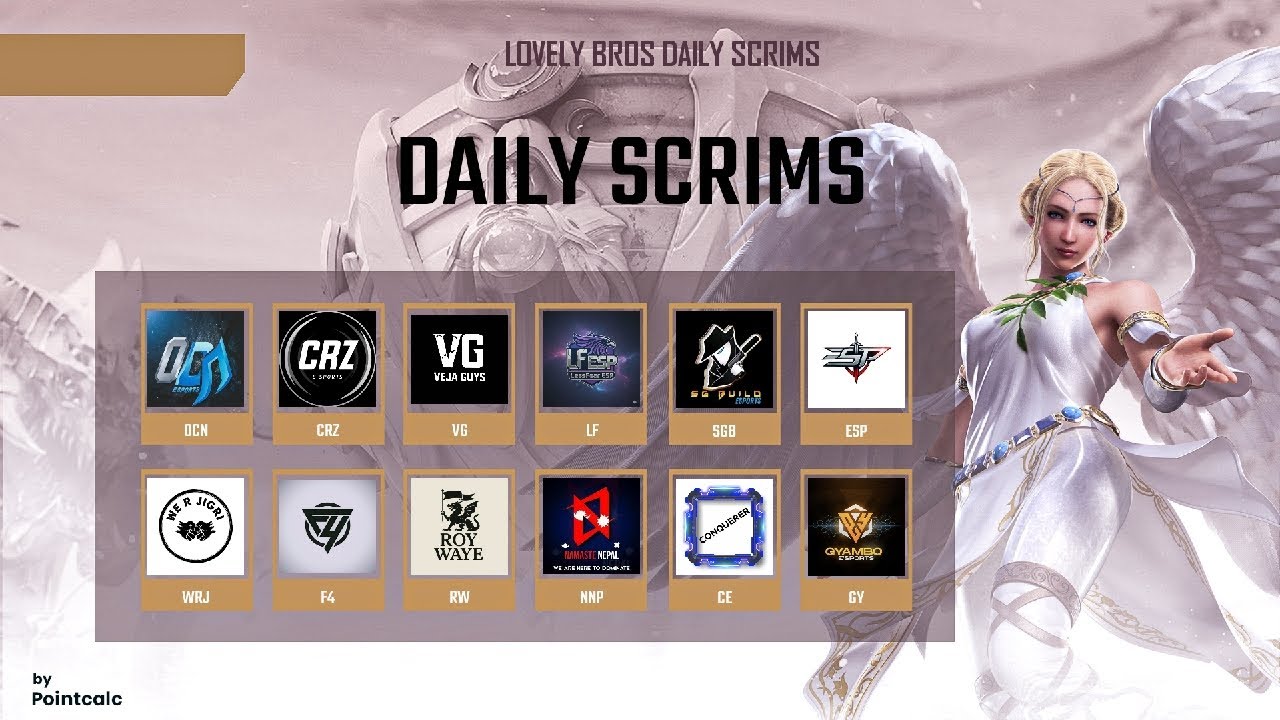 LOVELY BROS DAILY SCRIMS [12.30PM] - YouTube
