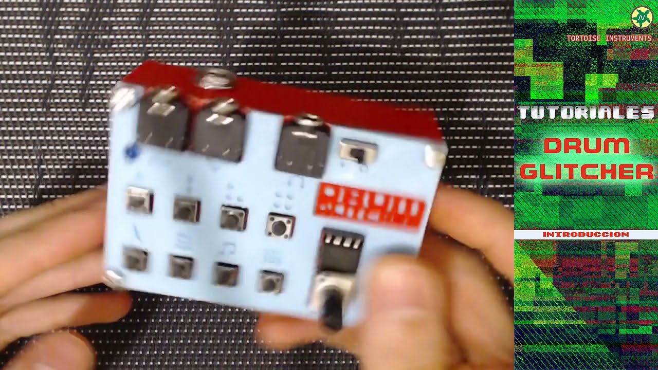Drum Machine 'Drum Glitcher' | Tortoise Instruments | Tutorial - YouTube