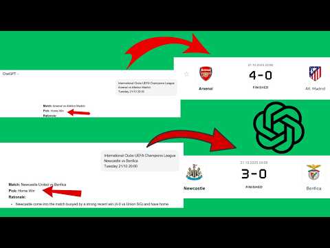 AI Football Predictions: How to Find Winning Sports Bet With Chatgpt