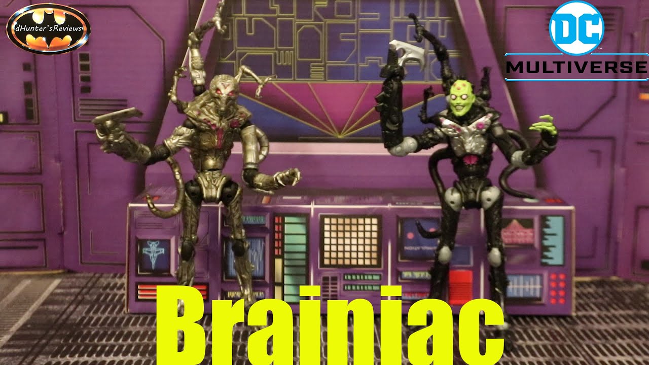 McFarlane DC Multiverse Brainiac Regular & Platinum Page Puncher ...