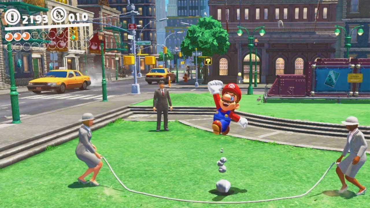 Super Mario Odyssey Gameplay Part 6 - Metro Kingdom (Nintendo Switch ...