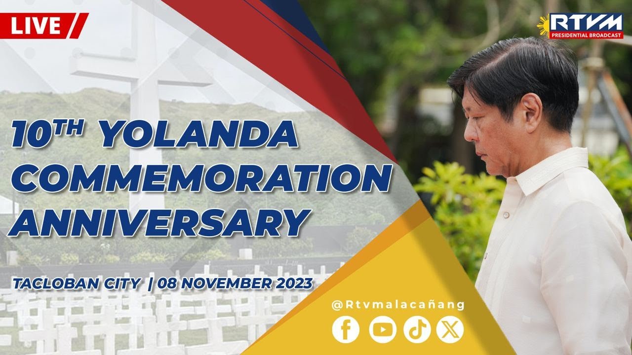 10th Year Yolanda Commemoration 11//8/2023 - YouTube