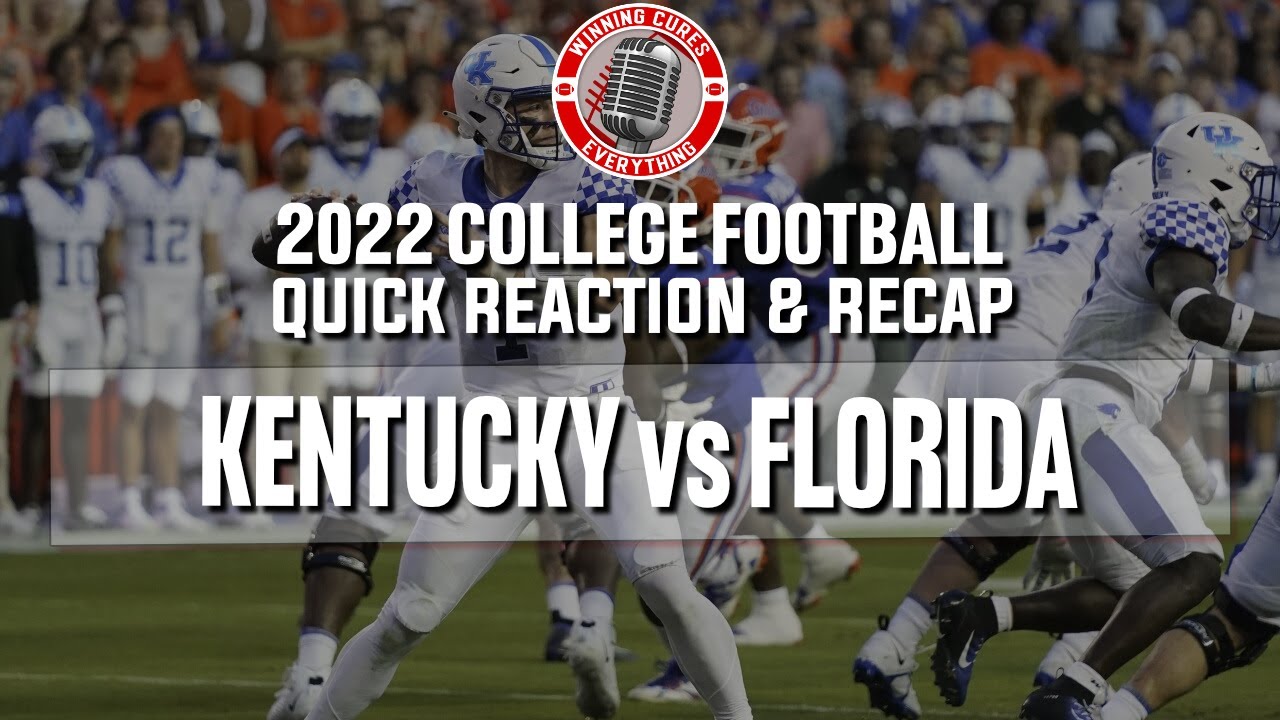 Kentucky vs Florida quick reaction & recap College Football 2022 - YouTube