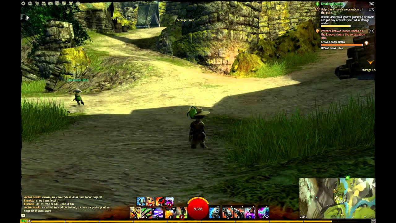 GW2 finishing stealing secrets heart renown - YouTube