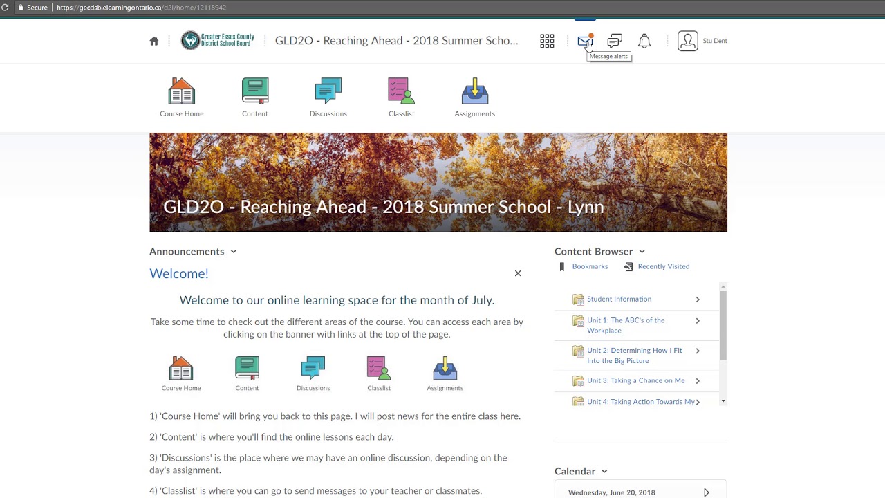 Reaching Ahead 6 - Submit Assignments in Brightspace - YouTube