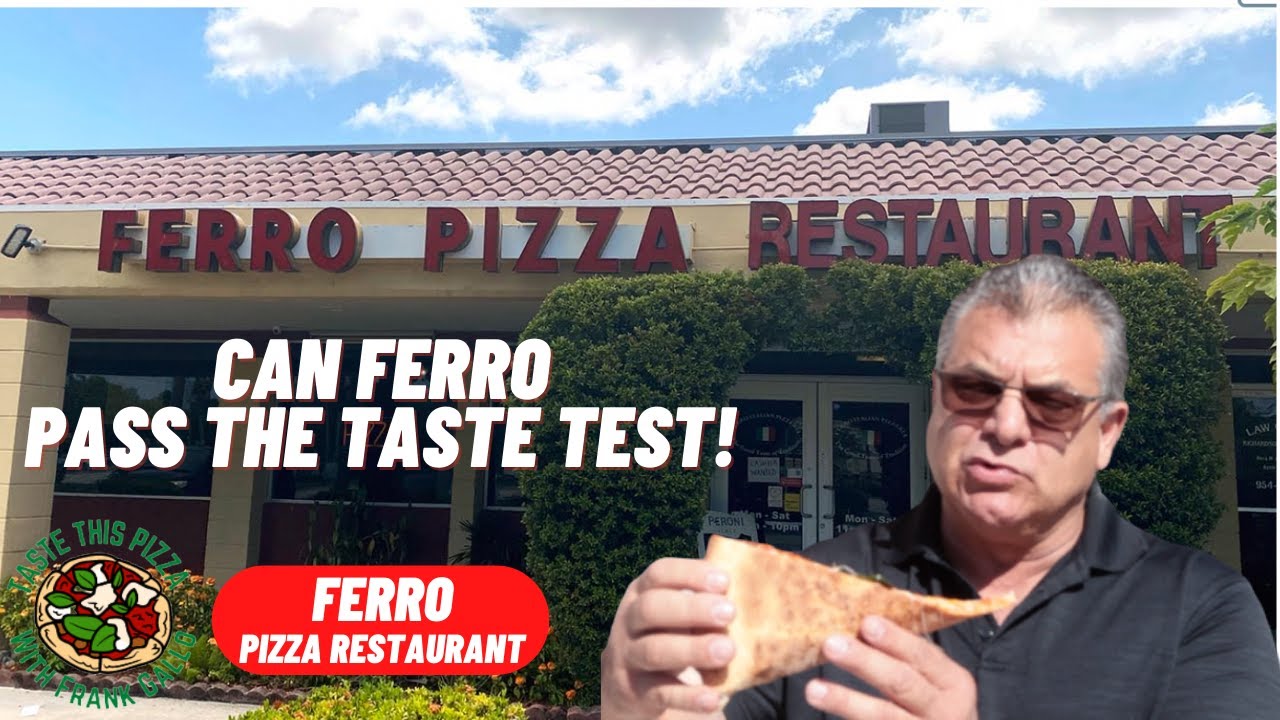 PIZZA REVIEWS CAN FERO'S PASS THE TASTE TEST! - YouTube