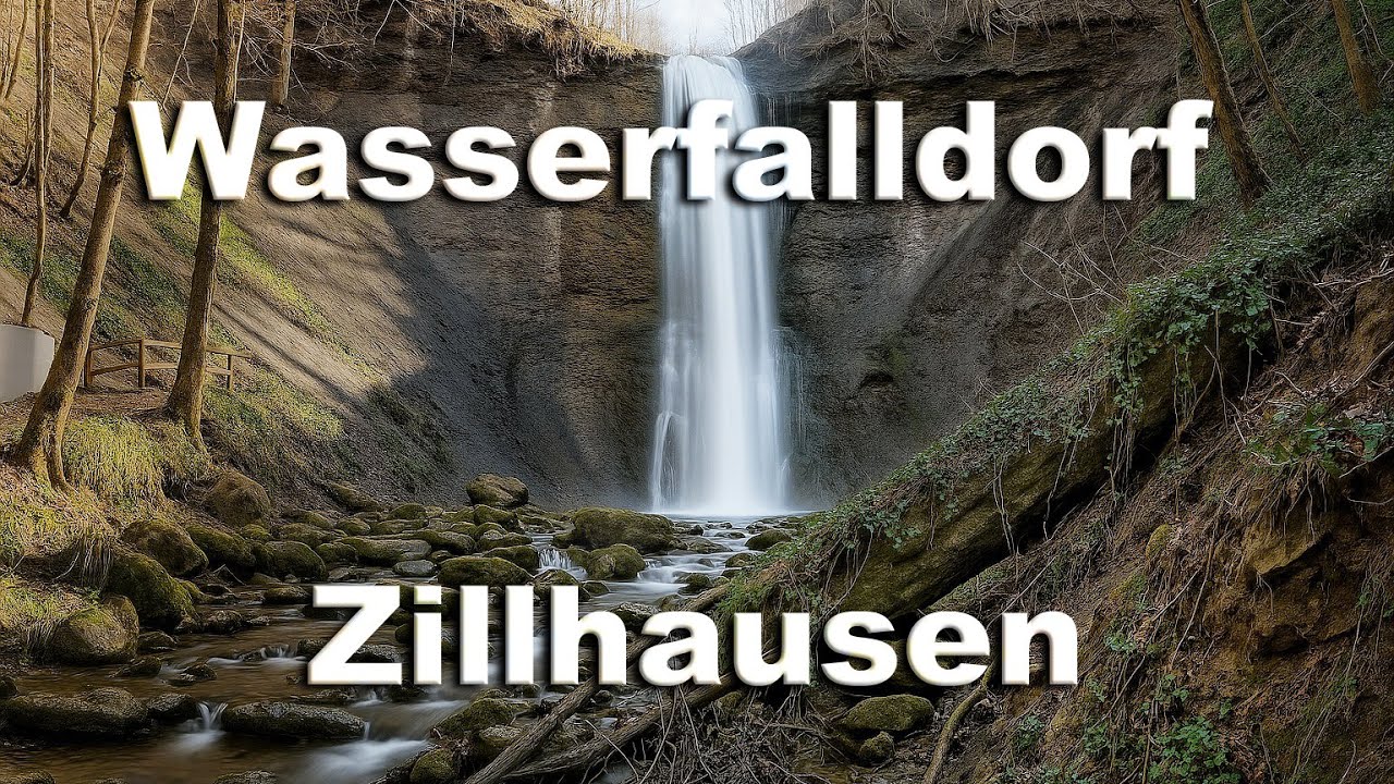 Wasserfalldorf Zillhausen bei Balingen - YouTube