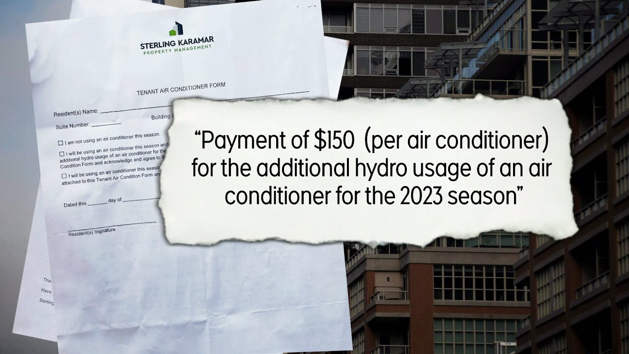 Toronto tenants told they have to pay a fee to use Air Conditioner ...