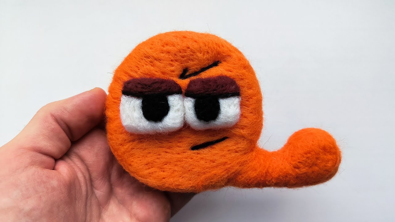 ASMR Filipino Alphabet Lore Q (Garrymations version) Needlefelt Wool ...