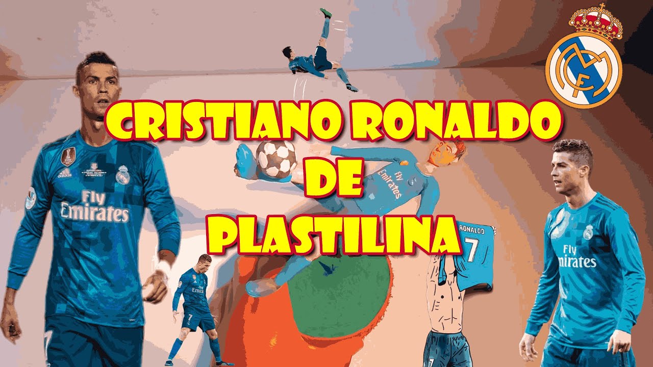 TUTORIAL!! COMO HACER A CRISTIANO RONALDO DE PLASTILINA 100% | CR7 of ...