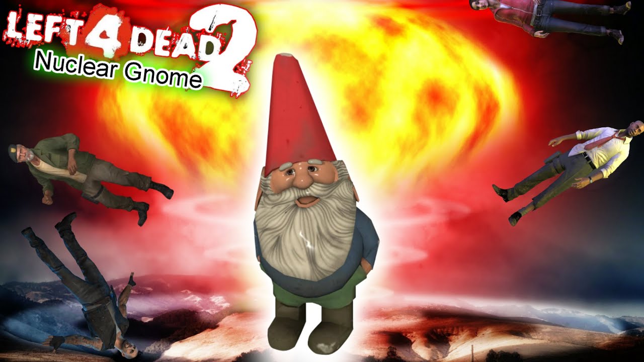 DON'T DROP THE LITTLE GUY! | L4D2, "Nuclear Gnome" Mutation, with ...
