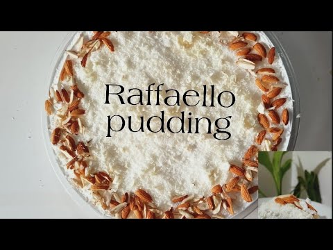 Raffaello pudding /Easy Recipe Happy Hours - YouTube