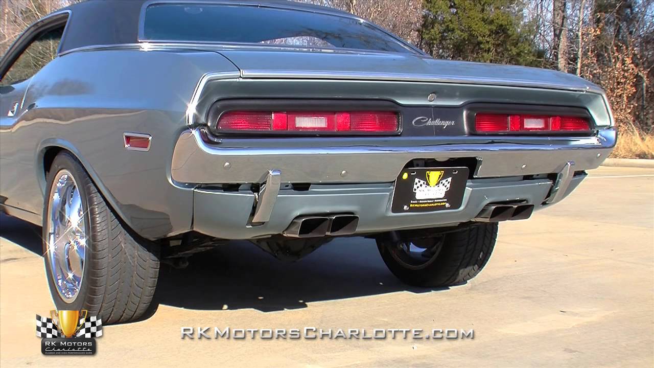 133108 / 1971 Dodge Challenger R/T - YouTube