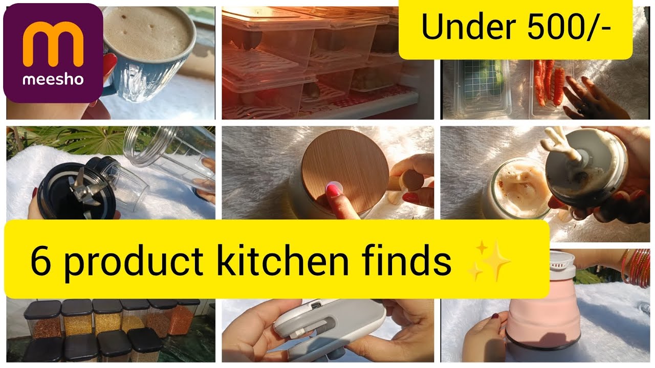 Meesho best kitchen finds under 500/- / Meesho kitchen product haul 🫶 ...