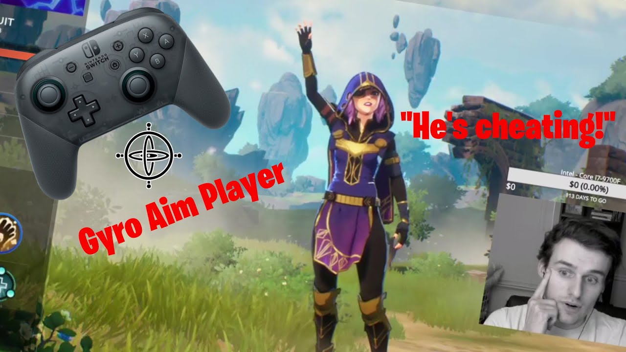 My Gyro Aim Tilted a Streamer... - YouTube