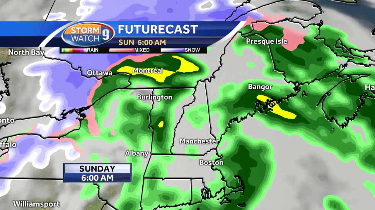 Mixed weather for weekend - YouTube