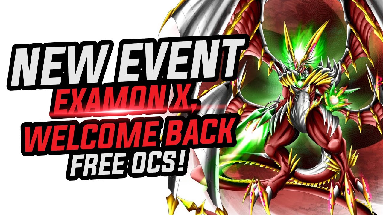 DMO New Event: Examon X, Welcome Back and more! - YouTube