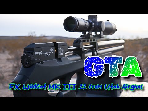 Range Time Demo with the FX Wildcat MK III in .22 Caliber - Thank you Utah Airguns and FX Airguns.