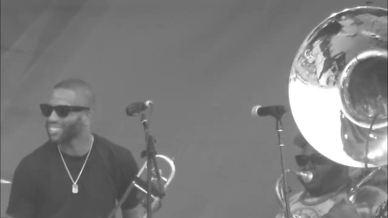 NEW BREED BRASS BAND WITH GUEST TROMBONE SHORTY AT JAZZ FEST 2024. 2024-05-02 #2 - YouTube