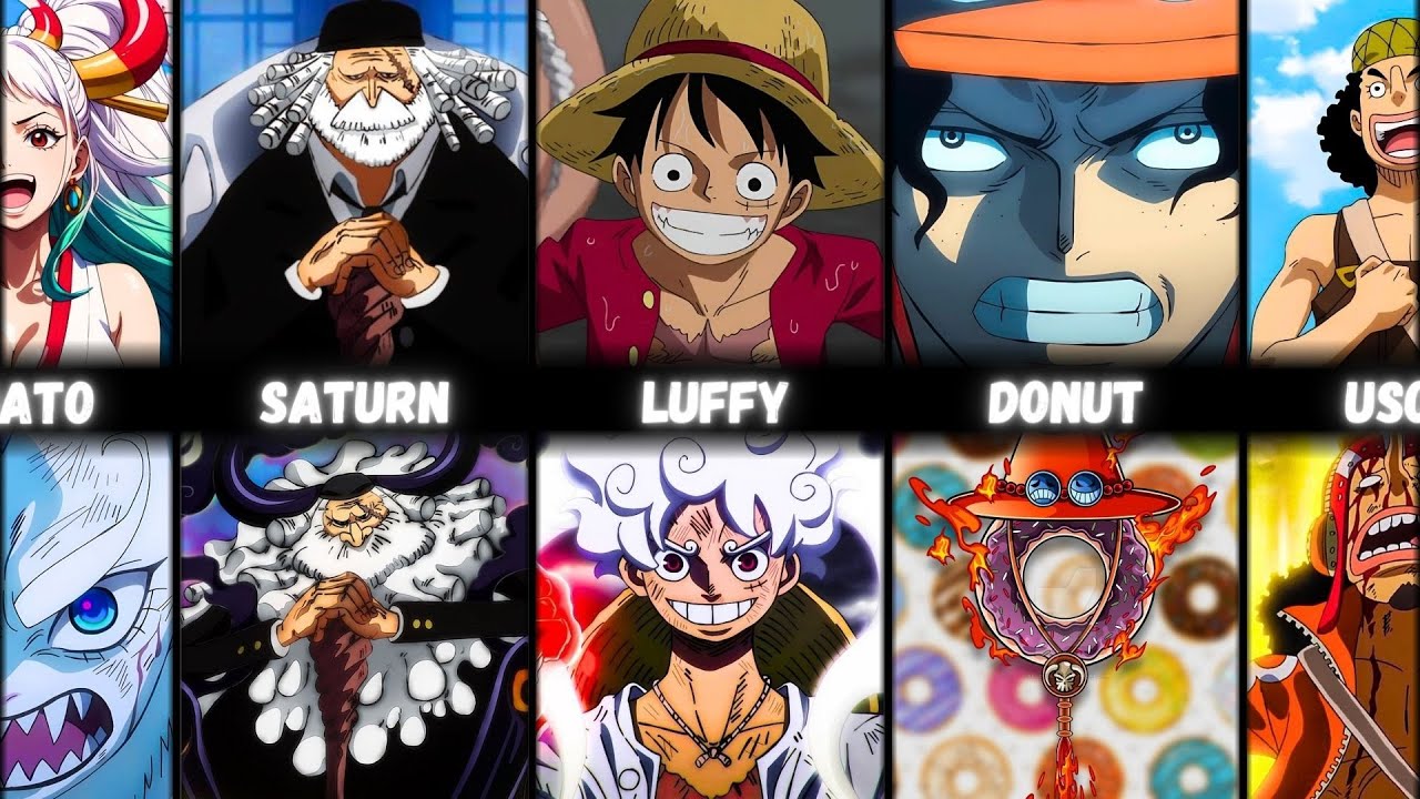 Final Form of Each One Piece Characters - YouTube