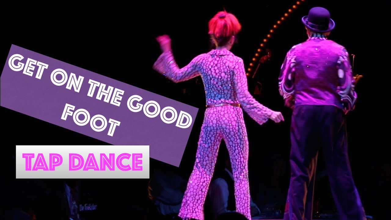 Get on the Good Foot ,funk duo tap dance with Wayne Doba and Andrea ...