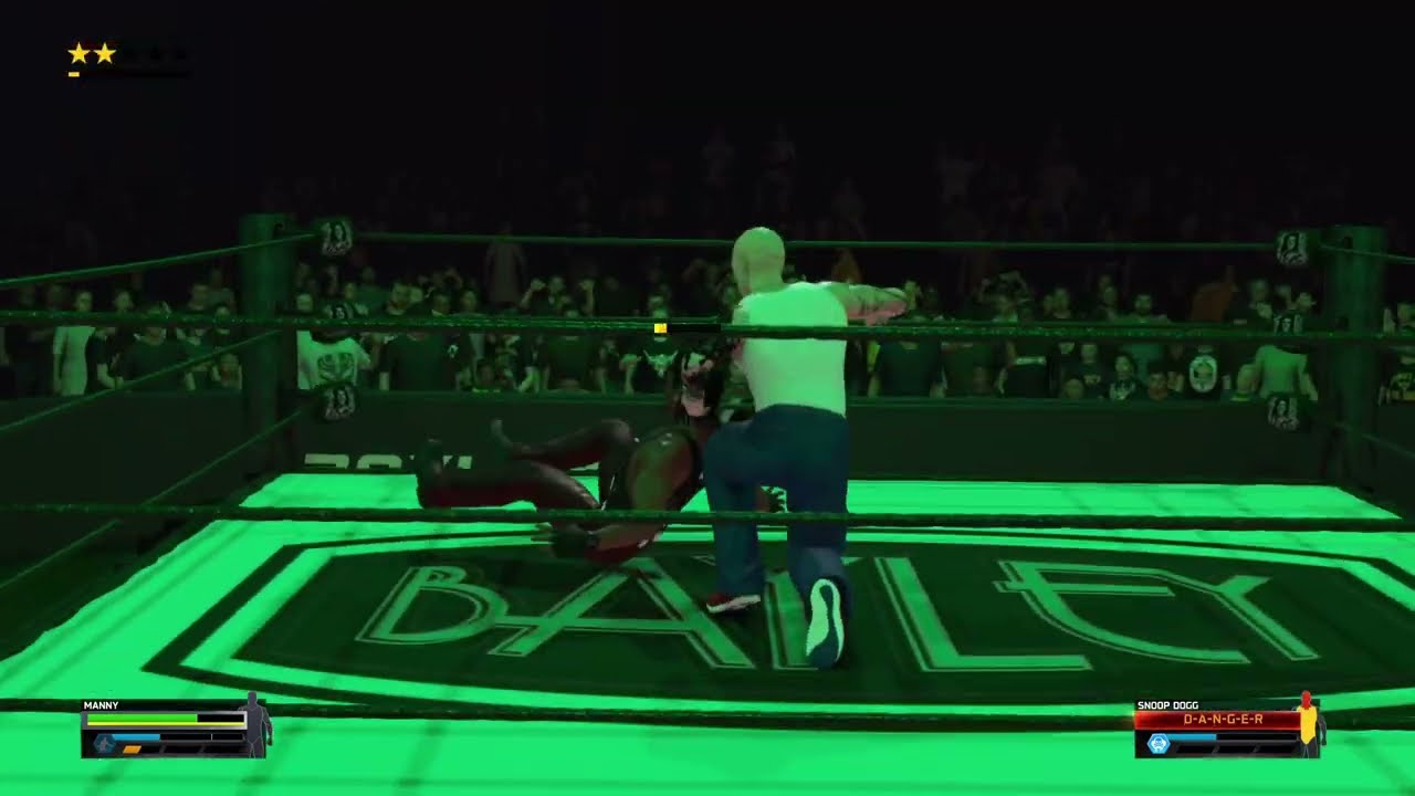 Def Jam 2K25 - Manny vs Snoop Dogg - Gun Hill Garage - Damian Priest Attacks - YouTube