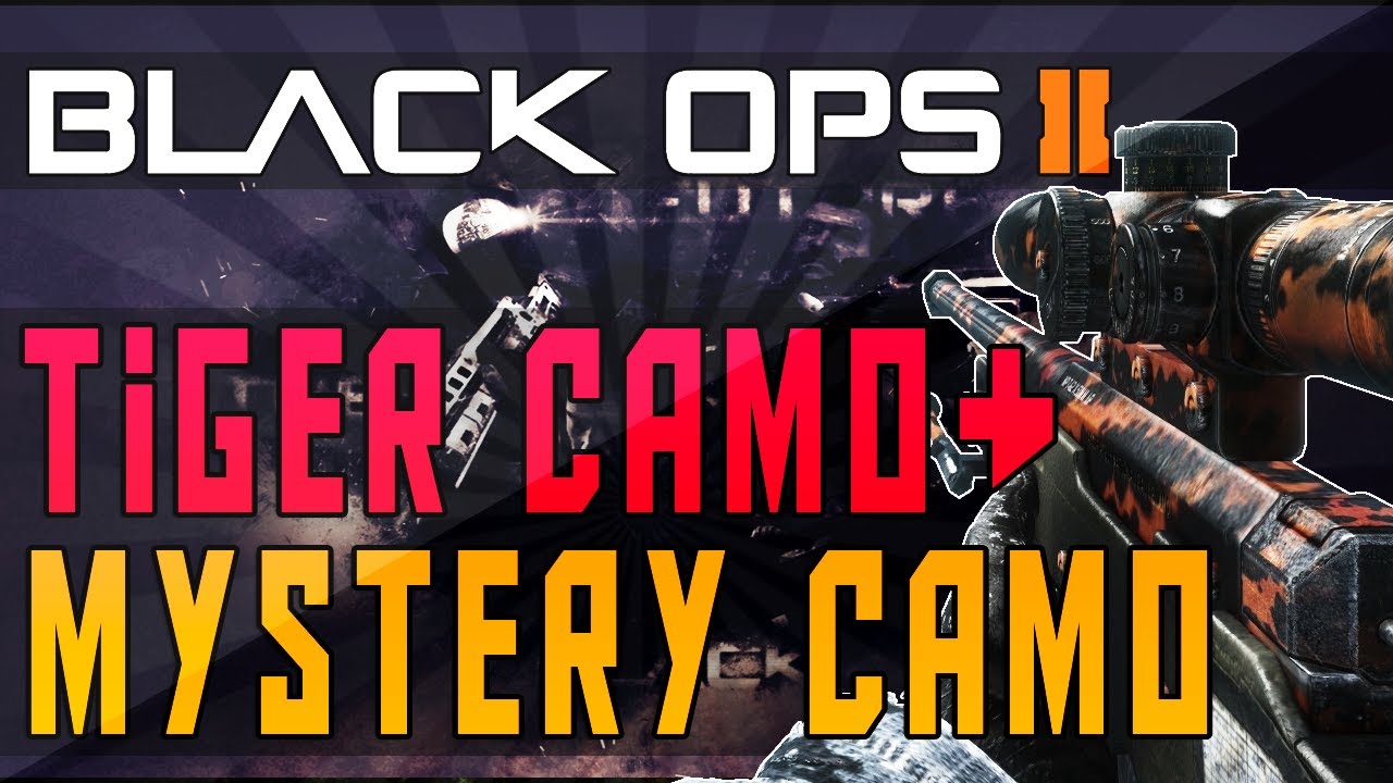 NEW! Hidden Gun Camos - Old School "Tiger" & "Mystery" (BO2 Hidden DLC ...