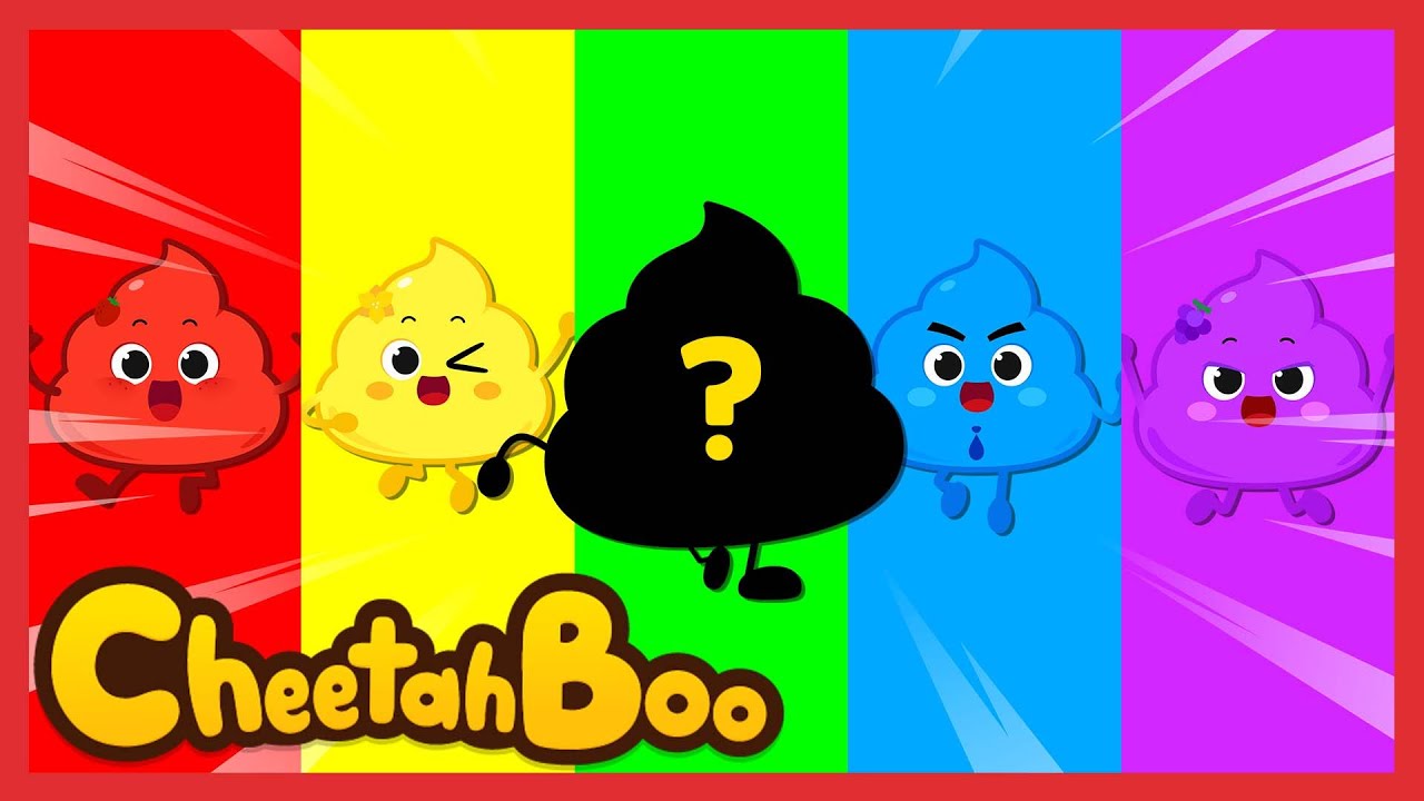 🌈Rainbow Poo Song & Best Kids Songs Compilation | Nursery rhymes & Kids ...
