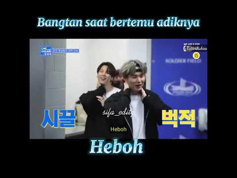BTS Saat Bertemu Adiknya ( TXT ) ✨