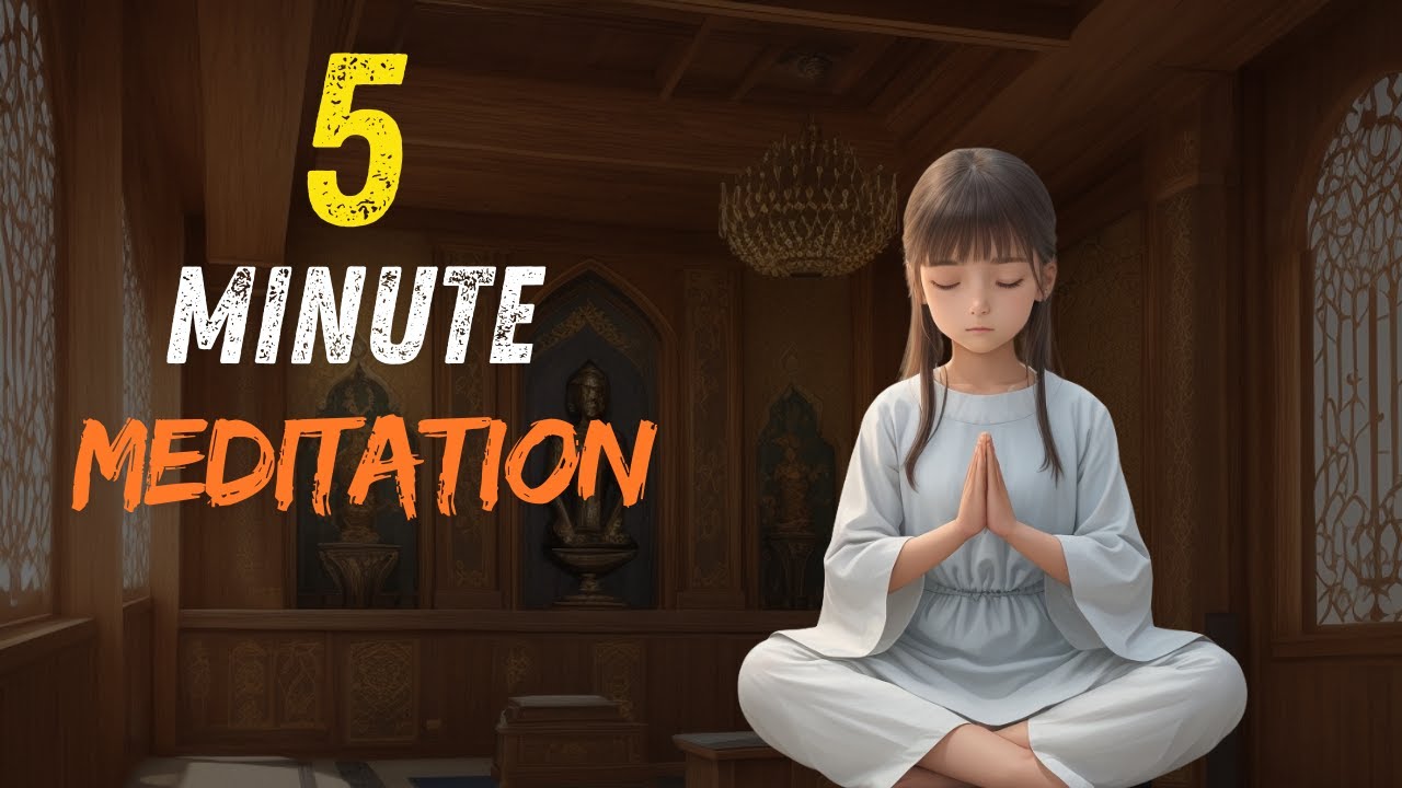 5-Minute Guided Meditation for Relaxation | Stress Relief & Mindfulness ...