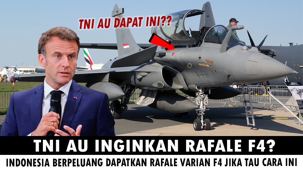 Indonesia Berpeluang Dapatkan Pesawat Tempur Rafale Varian F4 Terbuka ...