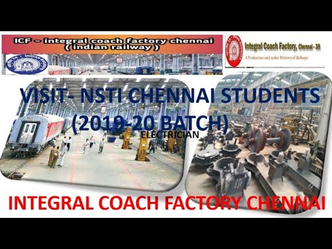 Integral coach factory -chennai/railway coach factory / rail coach ...