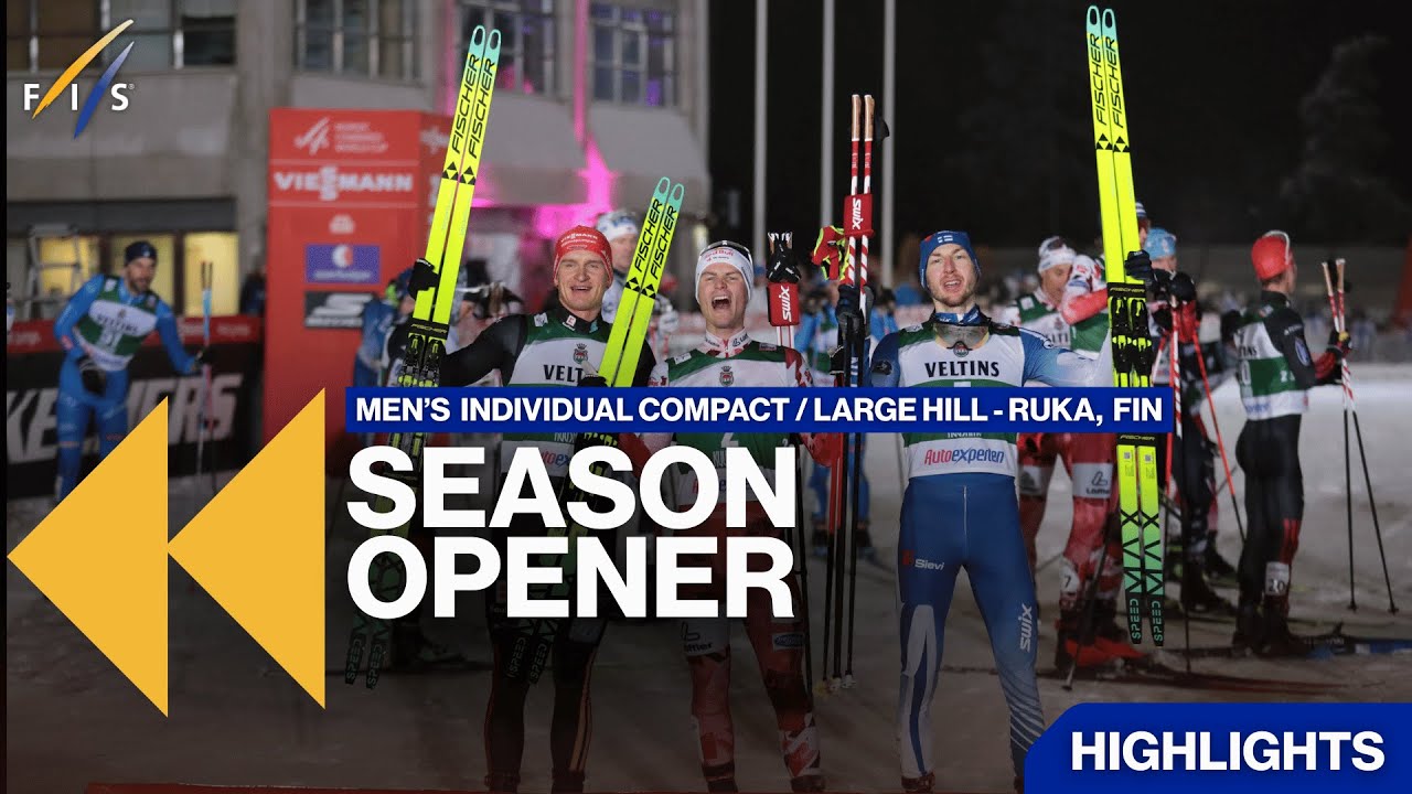 Men's Individual Compact Large Hill in Ruka 2025 | Highlights | FIS ...