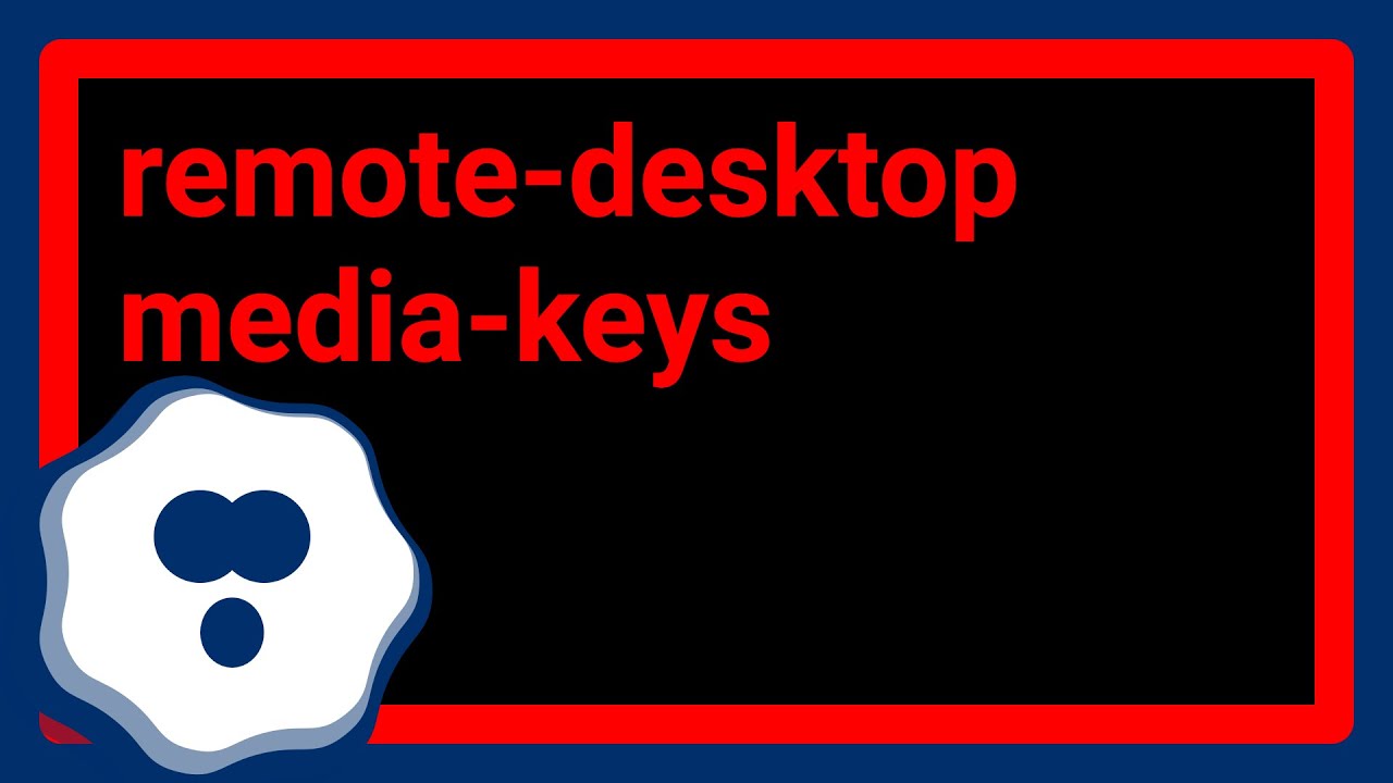 Make RDP ignore keyboard media keys - YouTube