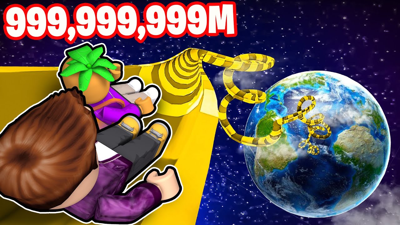 RUTSCHE 999,999,999 METER RUNTER in Roblox - YouTube