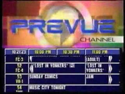 Prevue Channel Bumper from 1993 (102409B) - YouTube