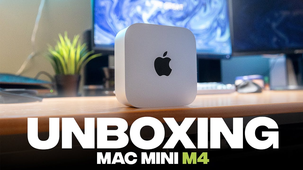Mac Mini M4 Unboxing - WOWW!! - YouTube