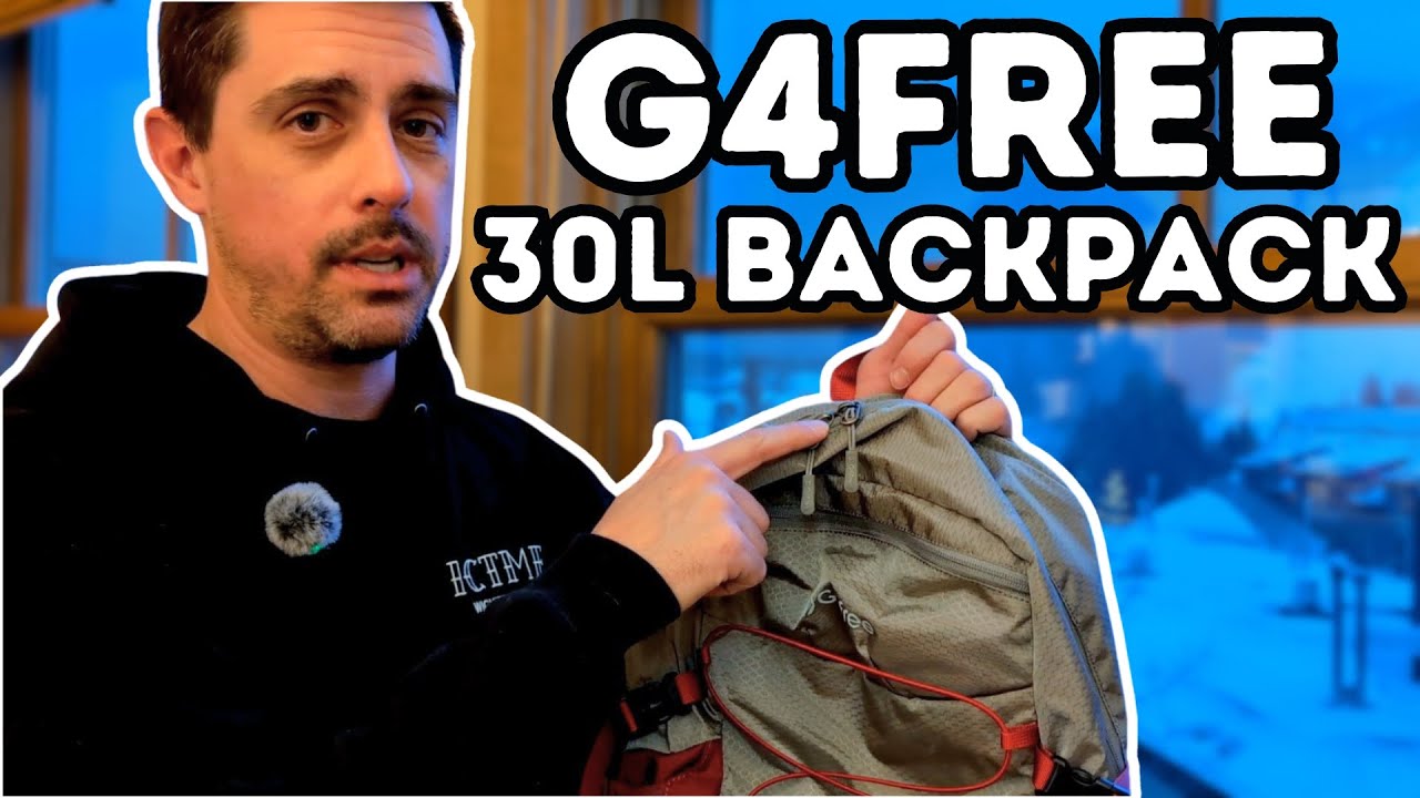 G4Free 30L Backpack Is Full Of Features! - YouTube