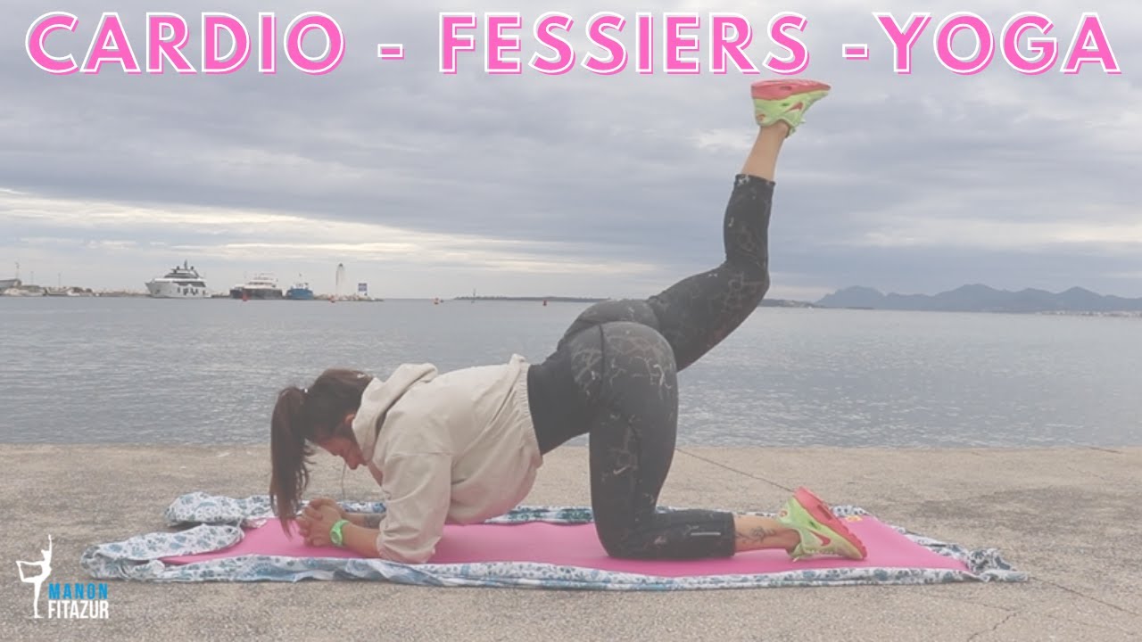 Séance complète Cardio - Fessiers - Yoga ⎜45 minutes - YouTube