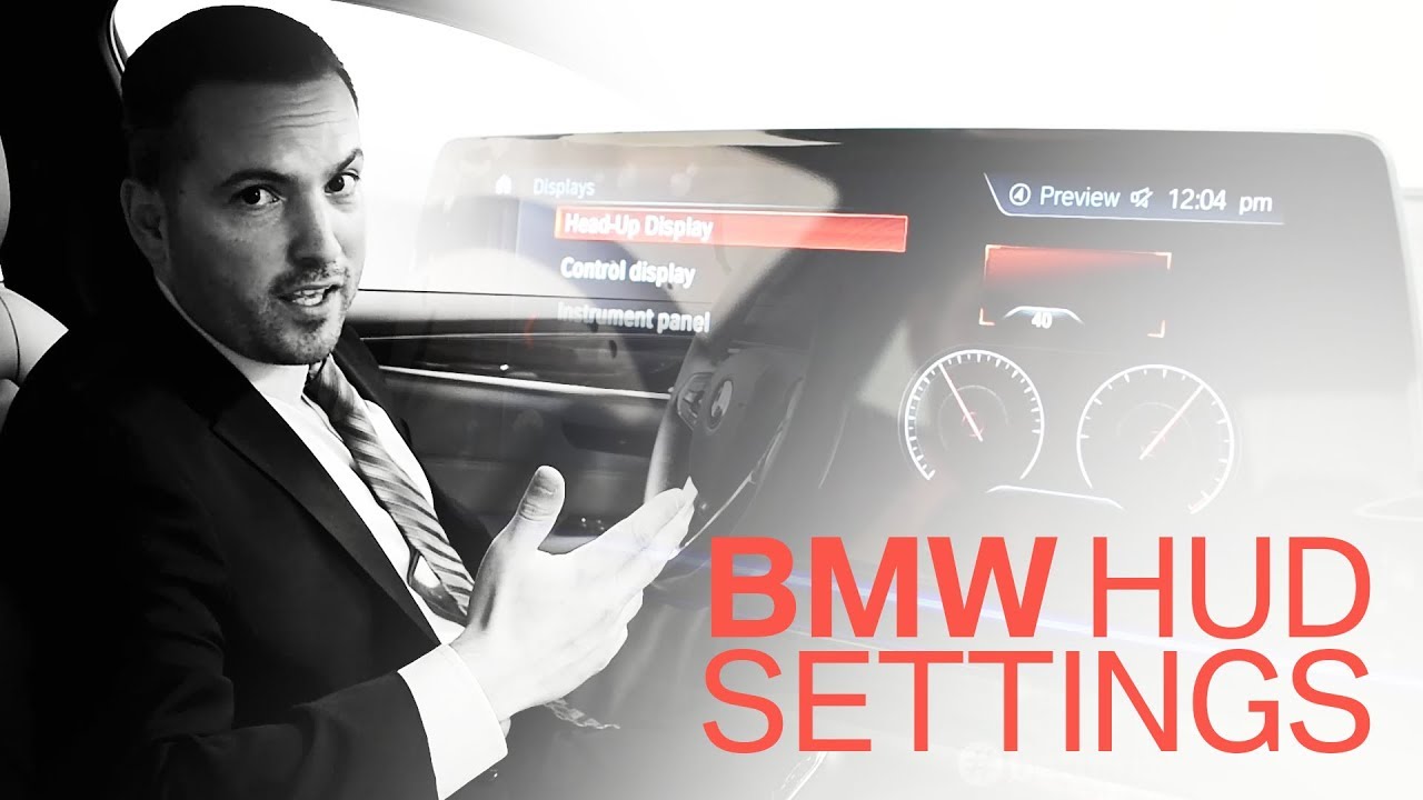 BMW Tutorial: Head-up Display (HUD) - YouTube